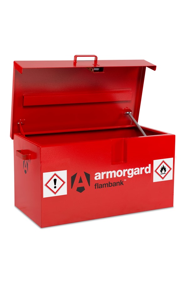 Armorgard FB1 FlamBank Hazardous Van Storage Box 980x540x475mm (ARM-FB1 ...