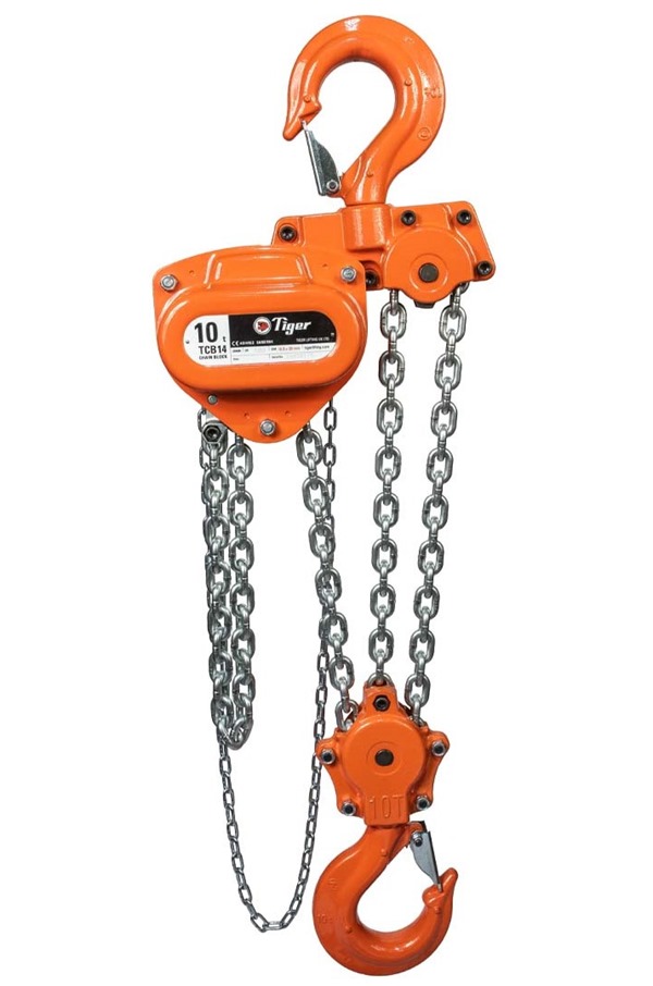 Tiger PROCB14 10tonne Professional Chain Block (CB-1000) - SafetyLiftinGear