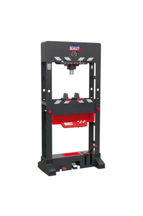 Sealey PPF501 50tonne Premier Floor Type Air/Hydraulic Press (SLY ...