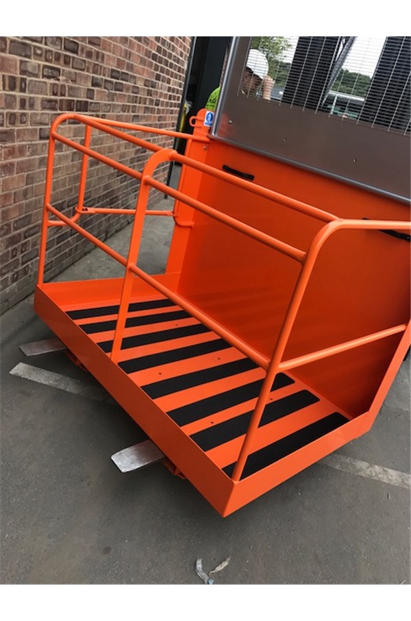 2 Person Forklift Access Platform | IGR-AP-RS | SafetyLiftinGear