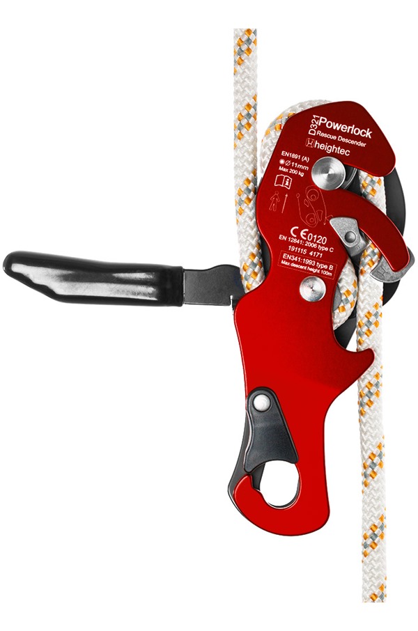 Heightec D321 POWERLOCK Tower Rescue and Evacuation Descender | HT-D321 ...