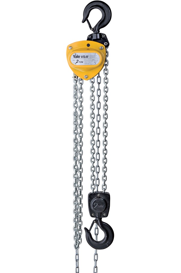 Yale 2000kg VSIII Double Fall Manual Chainblock 3mtr to 15mtr (CM-VSIII ...