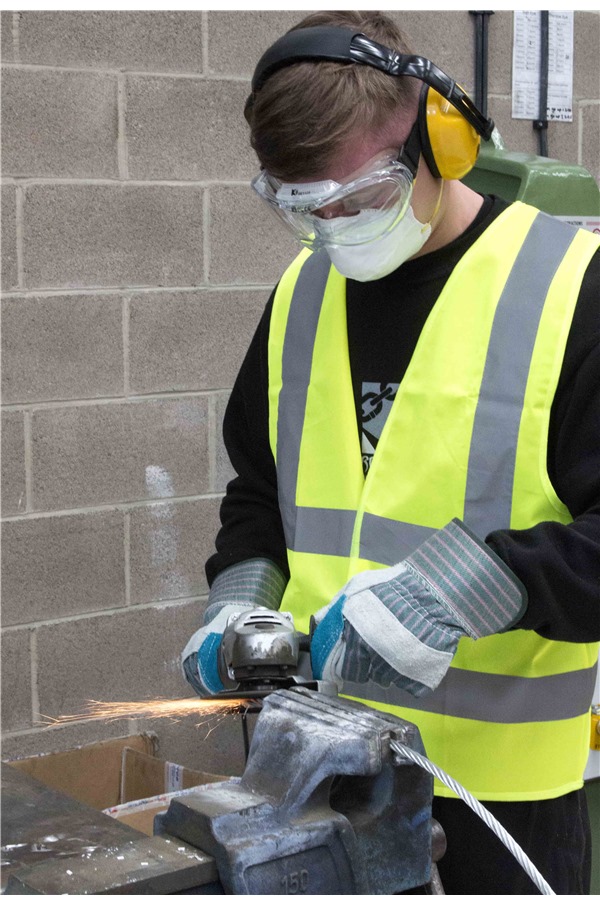 Yellow Hi Viz Waist Coat - Sizes M, L & XL - High Visibility | PPE ...