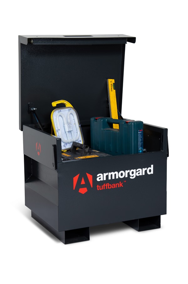Armorgard TB21 Tuffbank Site Storage Box 765x675x670mm (ARM-TB21-RS ...