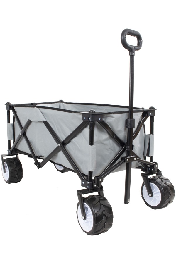 Camping Trolley | Folding Trolley Cart with Big Boy Wheels