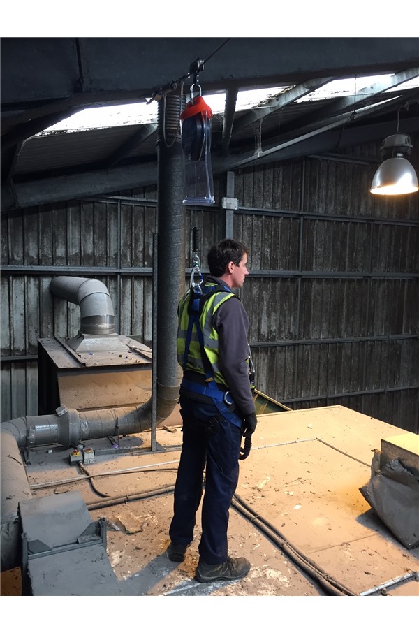 MONOLINE Overhead Permanent Fall Arrest Safety Line System | MONOLINE ...