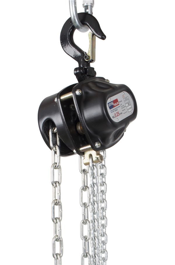 Liftingear 250kg Chainblock 3mtr to 12mtr | CB250 | SafetyLiftinGear