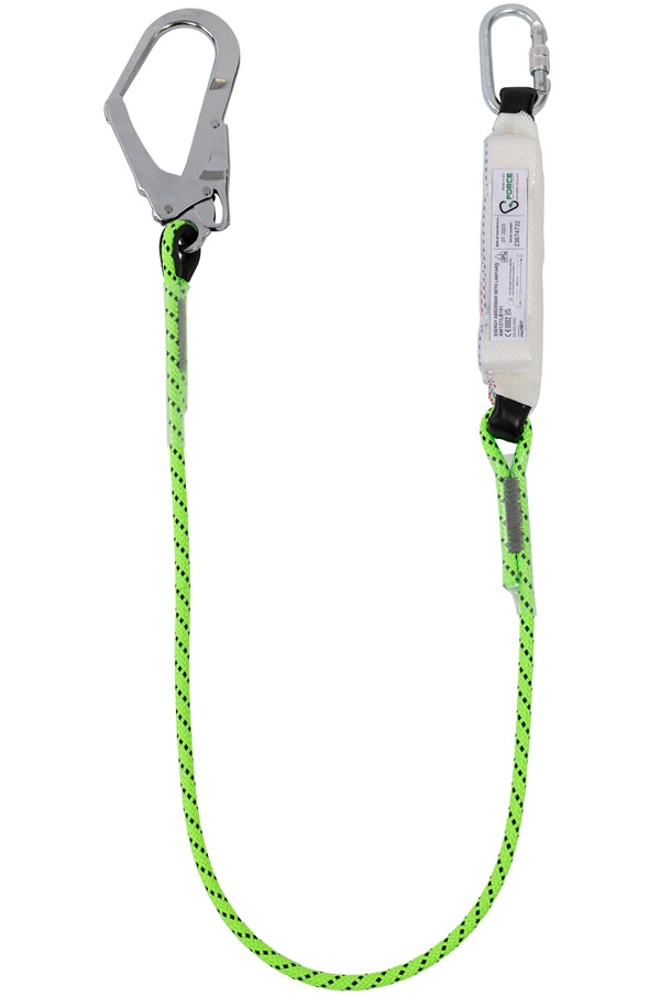 137kg Shock Absorbing Lanyard 1.75mtr c/w Scaffold Hook (GF-AW137 ...
