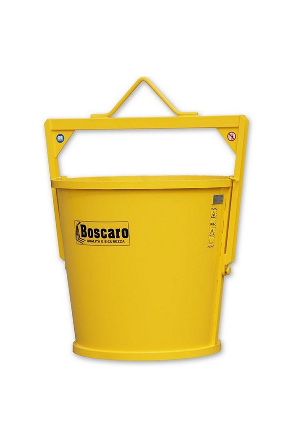 Boscaro 1000ltr Circular Muck Skip (BOS-BTB-99) - SafetyLiftinGear