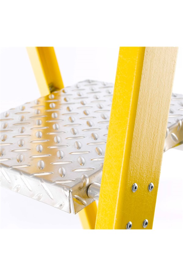 Heavy-Duty Fibreglass Platform Step Ladders | TB-1236-PS | SafetyLiftinGear