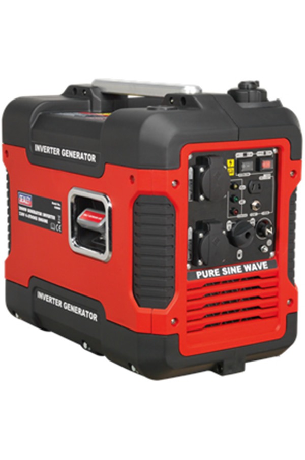 Sealey G2000I Inverter Generator 2000W 230V 4-Stroke Engine (SLY-G2000I ...
