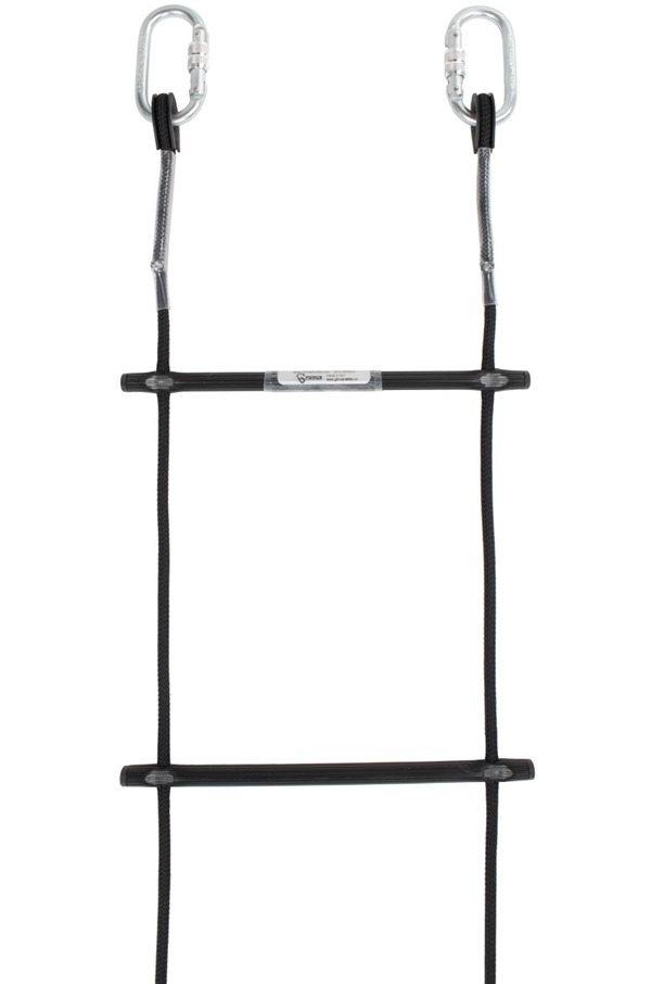 8mm Black Polyester Narrow Rung Rope Ladder | GF-DL013C-05 ...