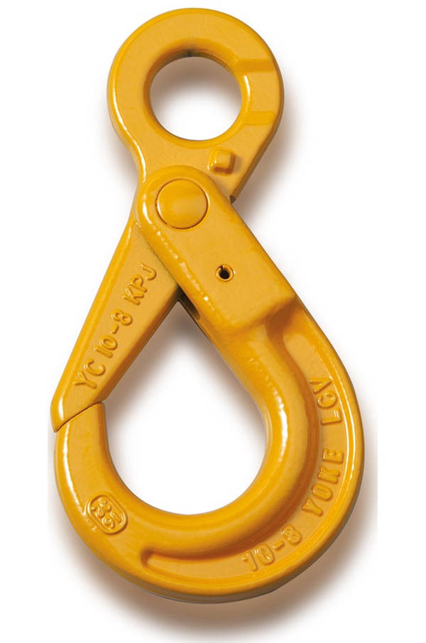 Yoke 8-025 G80 Eye Self Locking Hook (YOKE-8-025) - SafetyLiftinGear