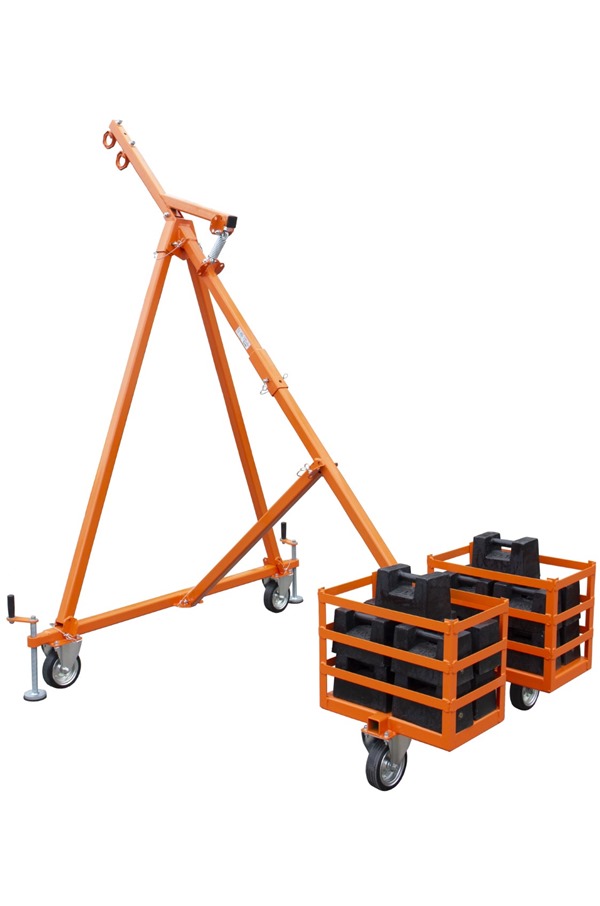 DW200 A-Frame Deadweight Anchor System c/w Test Weight Trolley (GFDW200 ...