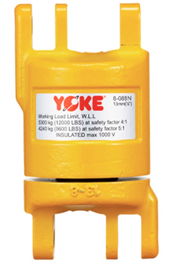 Yoke 8-088N G80 Insulated Blank Swivel (YOKE-8-088N) - SafetyLiftinGear