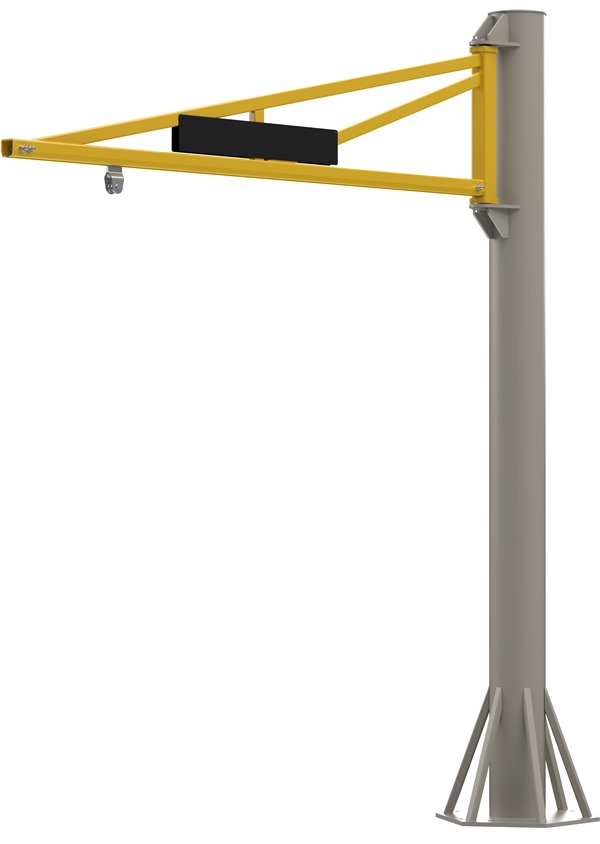 500kg Floor Mounted Swing Jib | FMJO-500 | SafetyLiftinGear