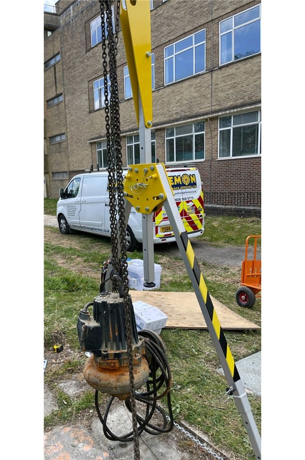 500kg Lightweight Aluminium Gantry c/w 2mtr Beam | KSB-ALU-GAN-2MTR ...