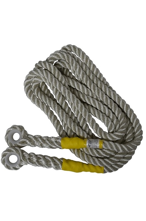 Abtech Safety 16mm Nylon Rope c/w Plastic Eyes 10mtr, 15mtr, 20mtr (AB ...