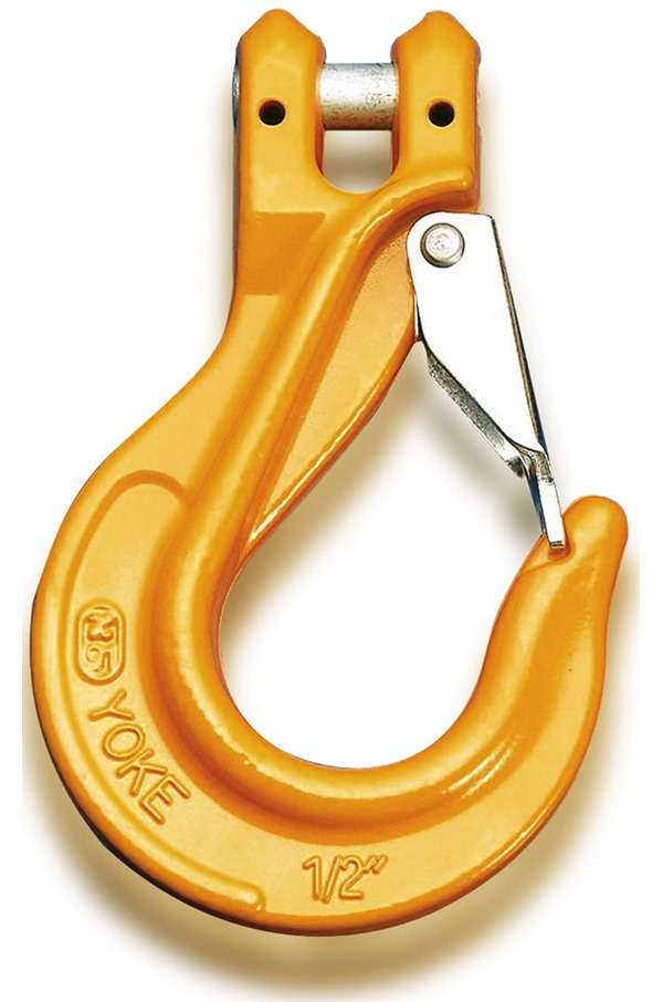Yoke 8-043/S G80 Clevis Sling Latch Hook (YOKE-8-043/S) - SafetyLiftinGear
