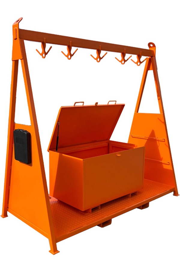 Eichinger Chain Storage Rack c/w Lockable Sling Store (CLR1 ...