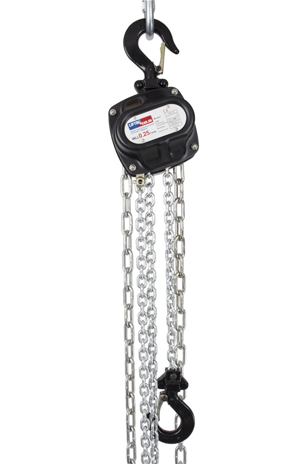 Special Offer 250kg Chainblock HOL:8mtr (SO-CB0.25X8M) - SafetyLiftinGear