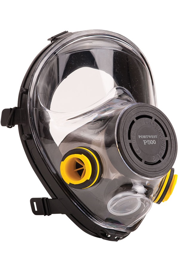 Portwest P500 Vienna Full Face Mask (PW-P500BKR) - SafetyLiftinGear