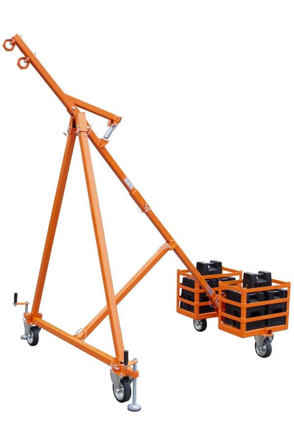 DW200 A-Frame Deadweight Anchor System c/w Test Weight Trolley ...