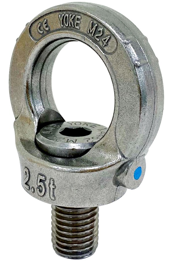 Yoke 8-S291 Stainless Steel Eye Lifting Point Metric Thread (YOKE-8 ...