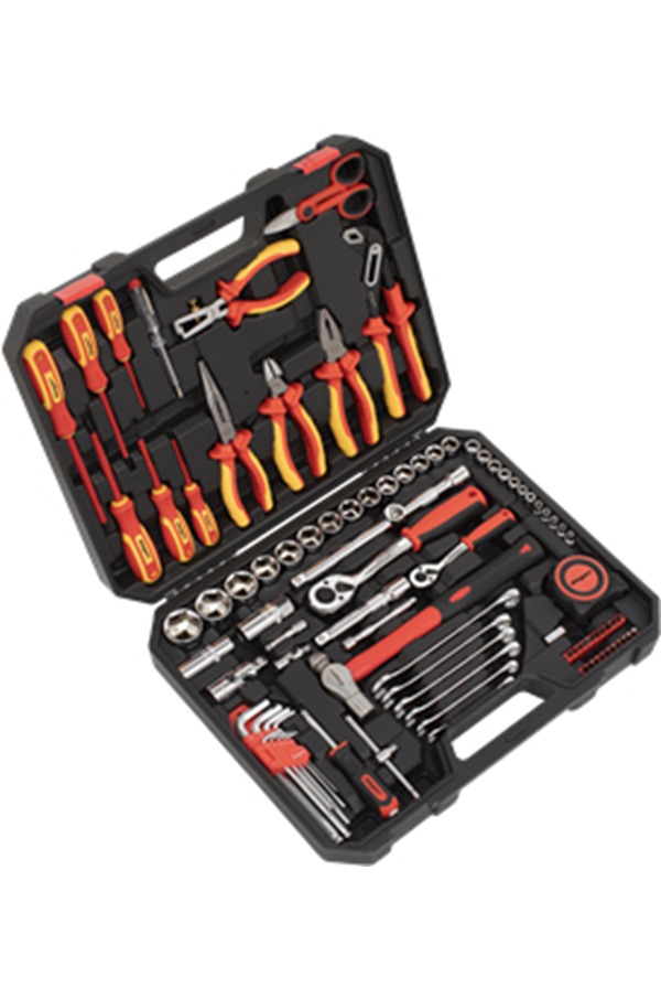 Sealey S01217 Electrician's Tool Kit 90pc (SLY-S01217) - SafetyLiftinGear