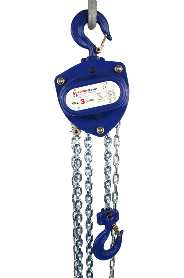 3tonne Single Fall Chainblock 3mtr to 20mtr Lifting Height (CB3-SF ...