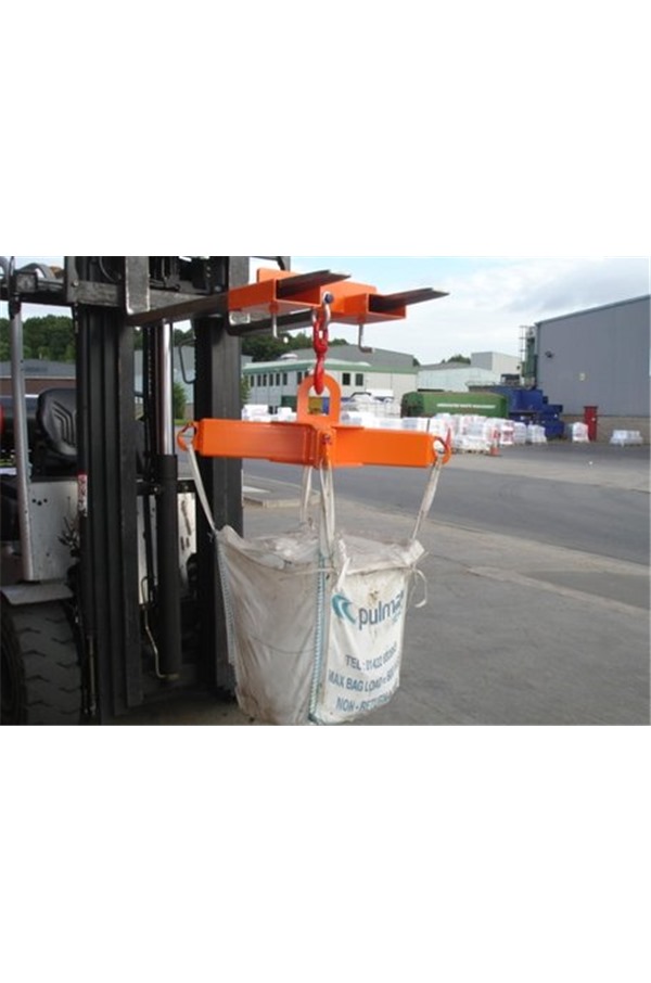2000kg Crane Slung Bulk Bag Carrier (HS-SBC-2000-RS) - SafetyLiftinGear