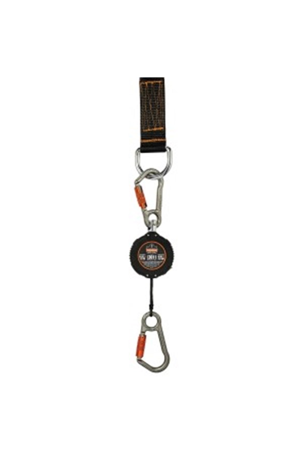 Ergodyne SQUIDS 3011 Retractable Tool Lanyard Dual Carabiner | ERGO ...