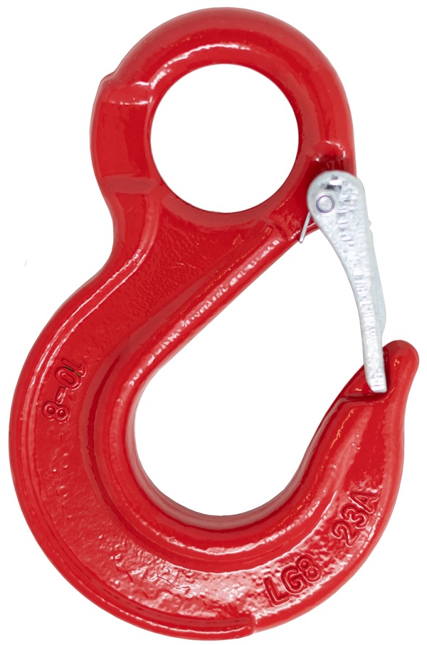 G8 Lifting Eye Type Sling Hook with Latch (ELH) - SafetyLiftinGear