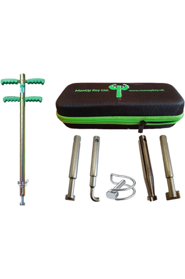 CoverUp Key Manhole Cover Lifter Kit - Telecoms Set (GBTLSET ...
