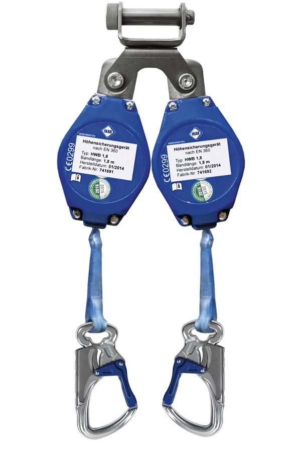 IKAR HWB1.8DW 1.8mtr Twin Webbing Fall Arrest Block (IKAR-HWB1.8DW ...