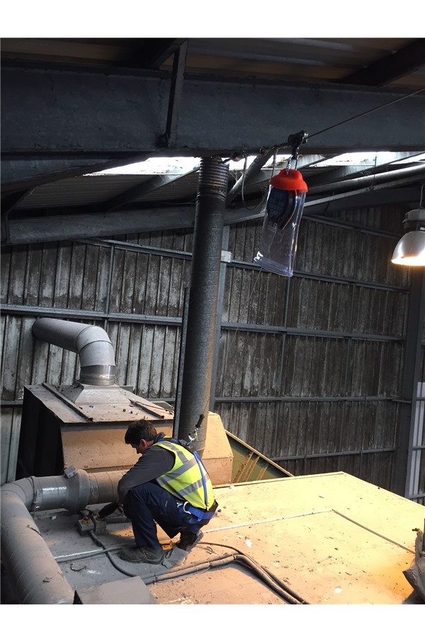 MONOLINE Overhead Permanent Fall Arrest Safety Line System (MONOLINE ...