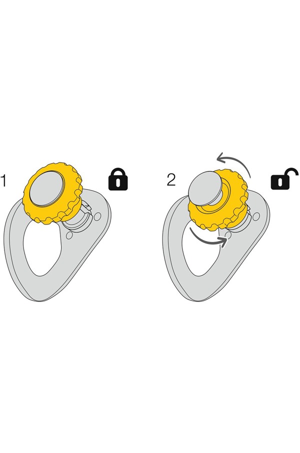 PETZL COEUR PULSE Removable 12mm Anchor with Locking Function | PETZL ...