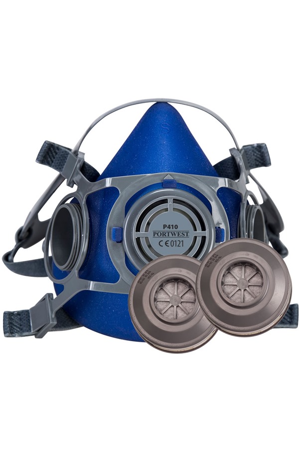 Portwest P418 Auck Half Mask Kit (PW-P418BLUM) - SafetyLiftinGear