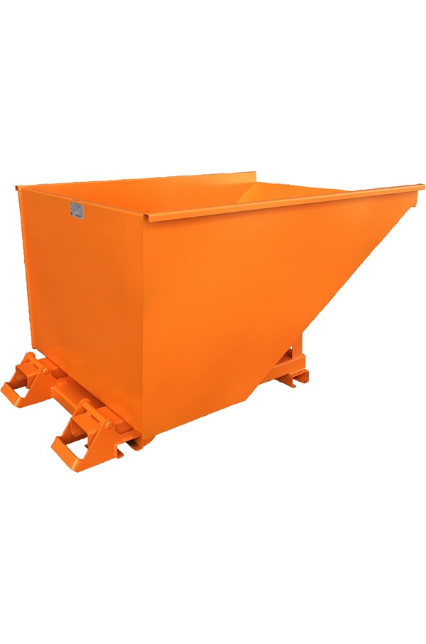 Auto-lok Tipping Skip for Telehandler (IATS-2D-RS) - SafetyLiftinGear