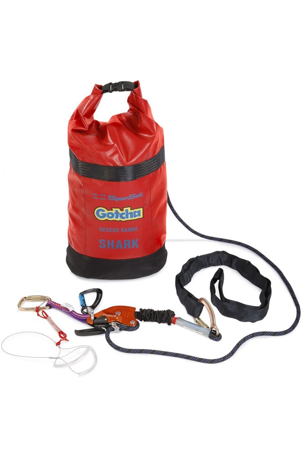 Spanset GOTCHA SHARK 25mtr Rescue Kit (GOTCHA-SHARK-25M) - SafetyLiftinGear