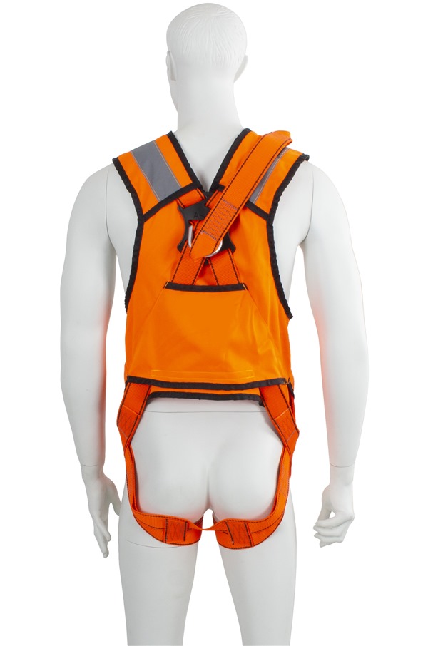 P30 2 Point Full Safety Harness + High Viz (ORANGE) | GFP-30HV-O ...