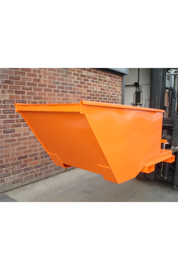 300kg Low Level Forklift Tipping Skip (ILUS-1-RS) - SafetyLiftinGear