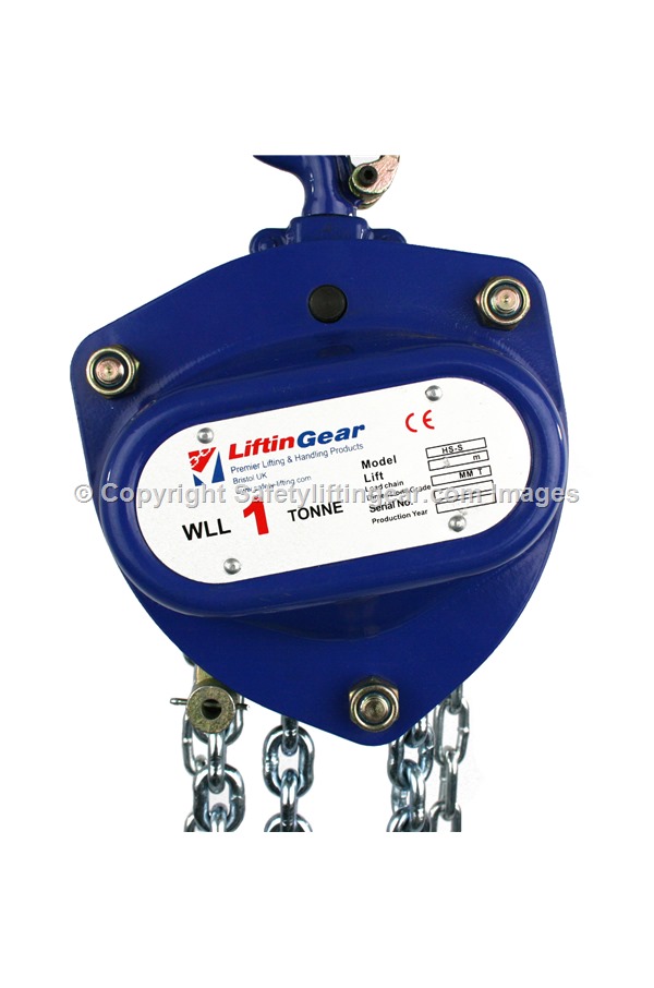 Chainblocks 1.5 tonne, Length options 3mtr to 30mtr | CB1.5X ...