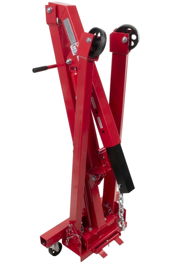 1tonne Folding Floor Engine Crane | FC1 | SafetyLiftinGear