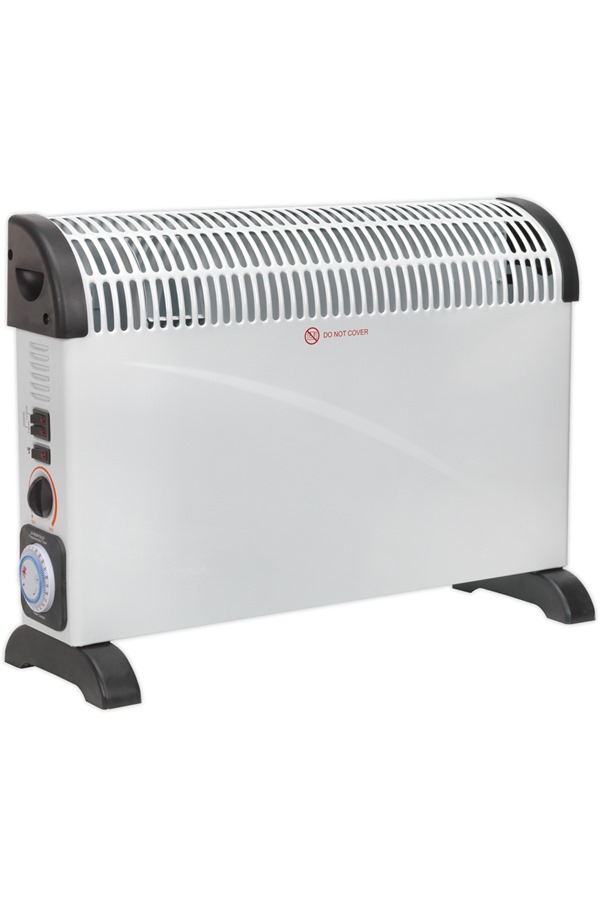 Sealey CD2005TT Convector Heater 2000W/230V with Turbo, Timer ...