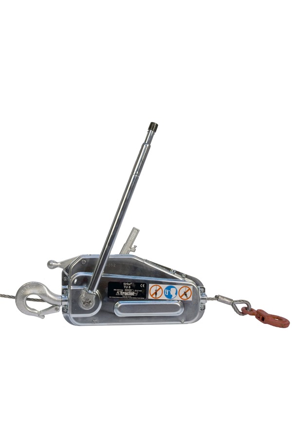Tractel Tirfor TU Series 800kg Wire Rope Cable Puller (TU-800KG ...