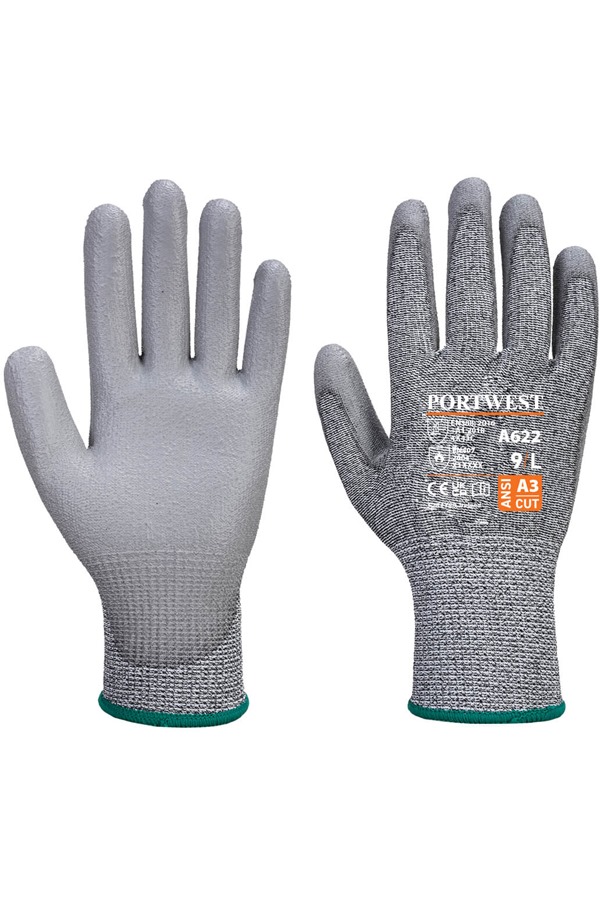 Portwest A622 Cut Resistant Level C PU Coated Glove (10pk) (PW-A622 ...