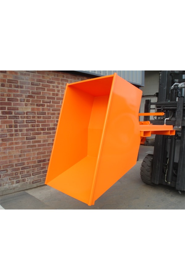 600kg Low Level Forklift Tipping Skip | ILUS-2-RS | SafetyLiftinGear