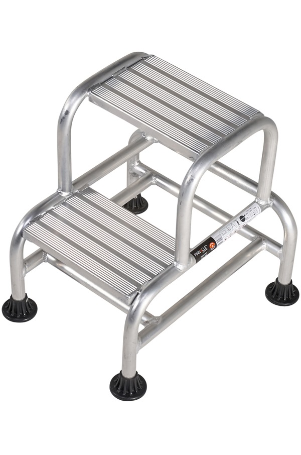 2-Tread Industrial Stable Steps (TB-1271-102) - SafetyLiftinGear