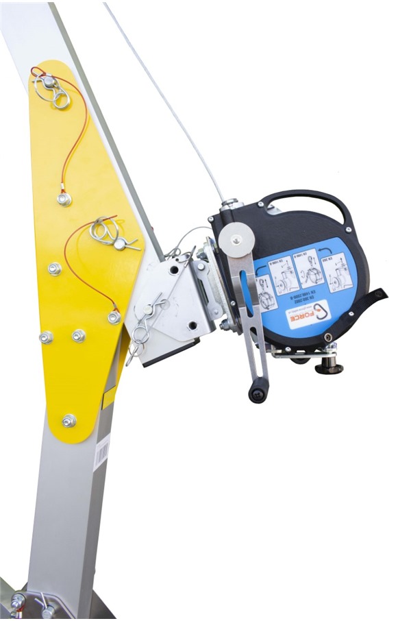 G-Force Lightweight Aluminium Davit c/w 15mtr Retrieval Block | GF ...